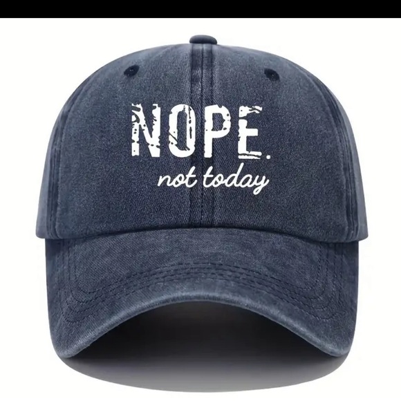 Accessories | Nope Not Today Hat | Poshmark